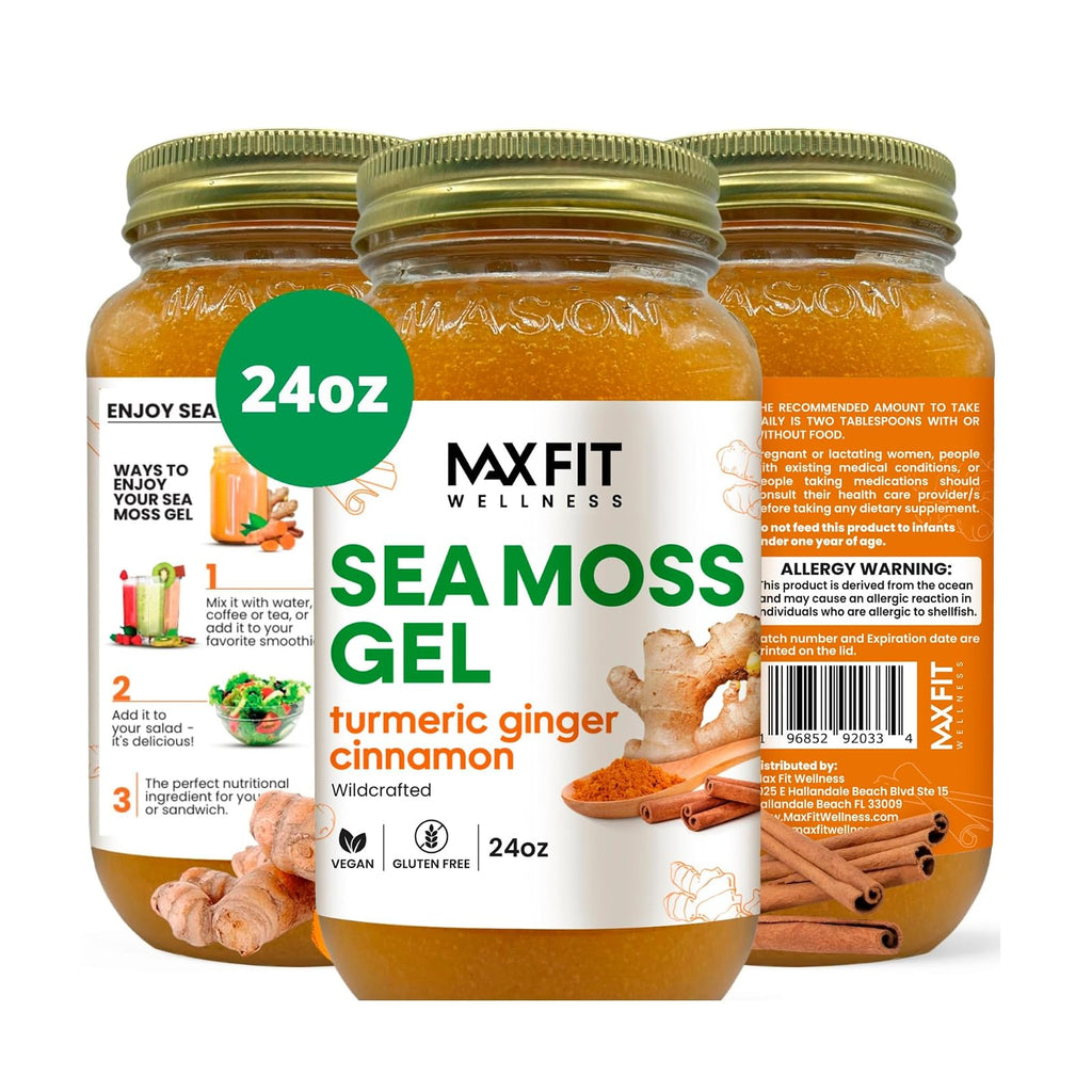 Wildcrafted sea moss gel benefits