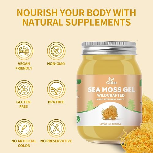 wildcrafted sea moss gel for adults