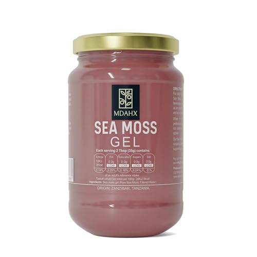 Wildcrafted sea moss gel for health