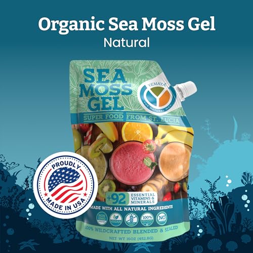 wildcrafted sea moss gel with fruit