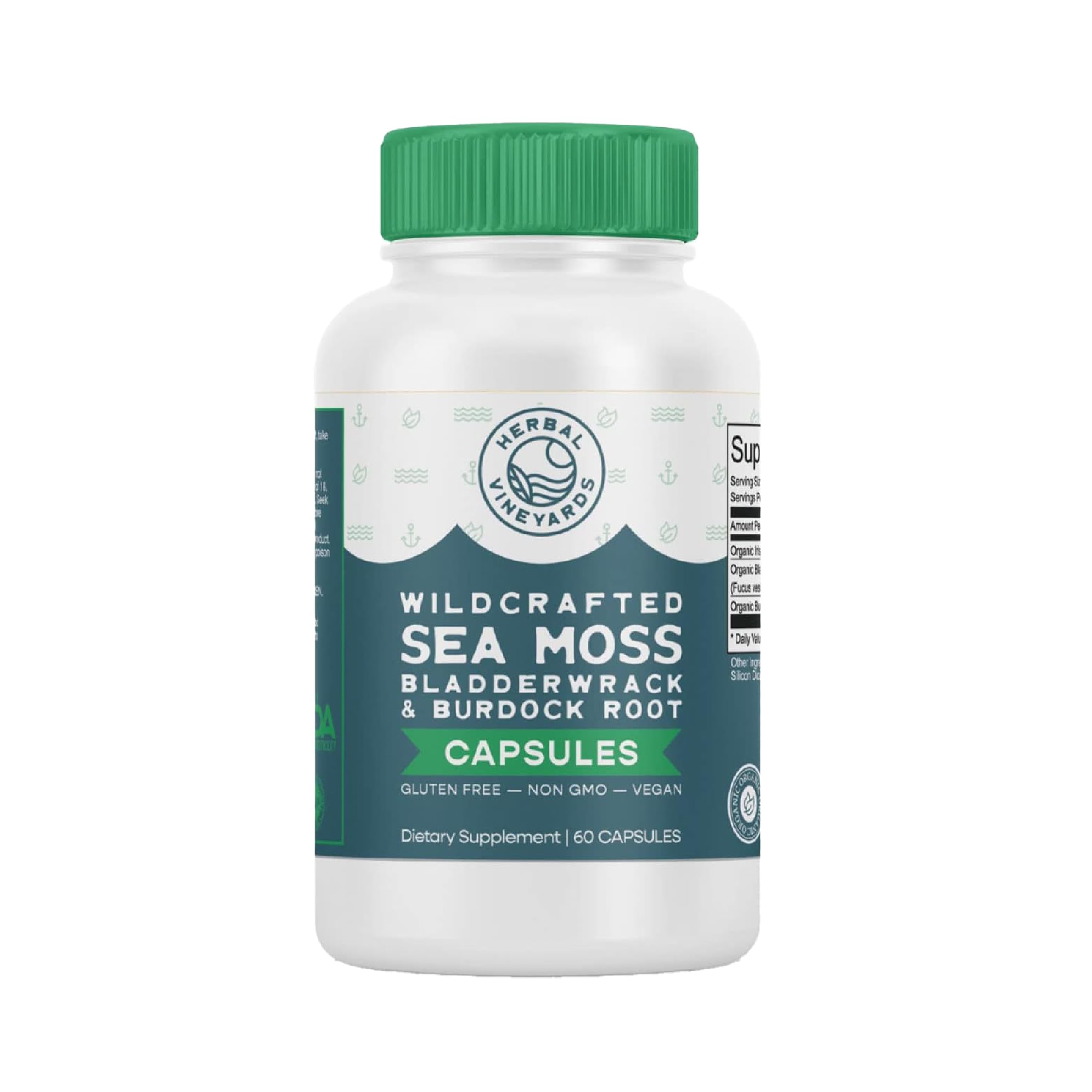 wildcrafted sea moss supplements