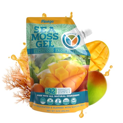 Wildcrafted seamoss gel for immunity
