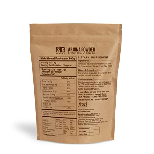 Wildcrafted Terminalia arjuna for heart health