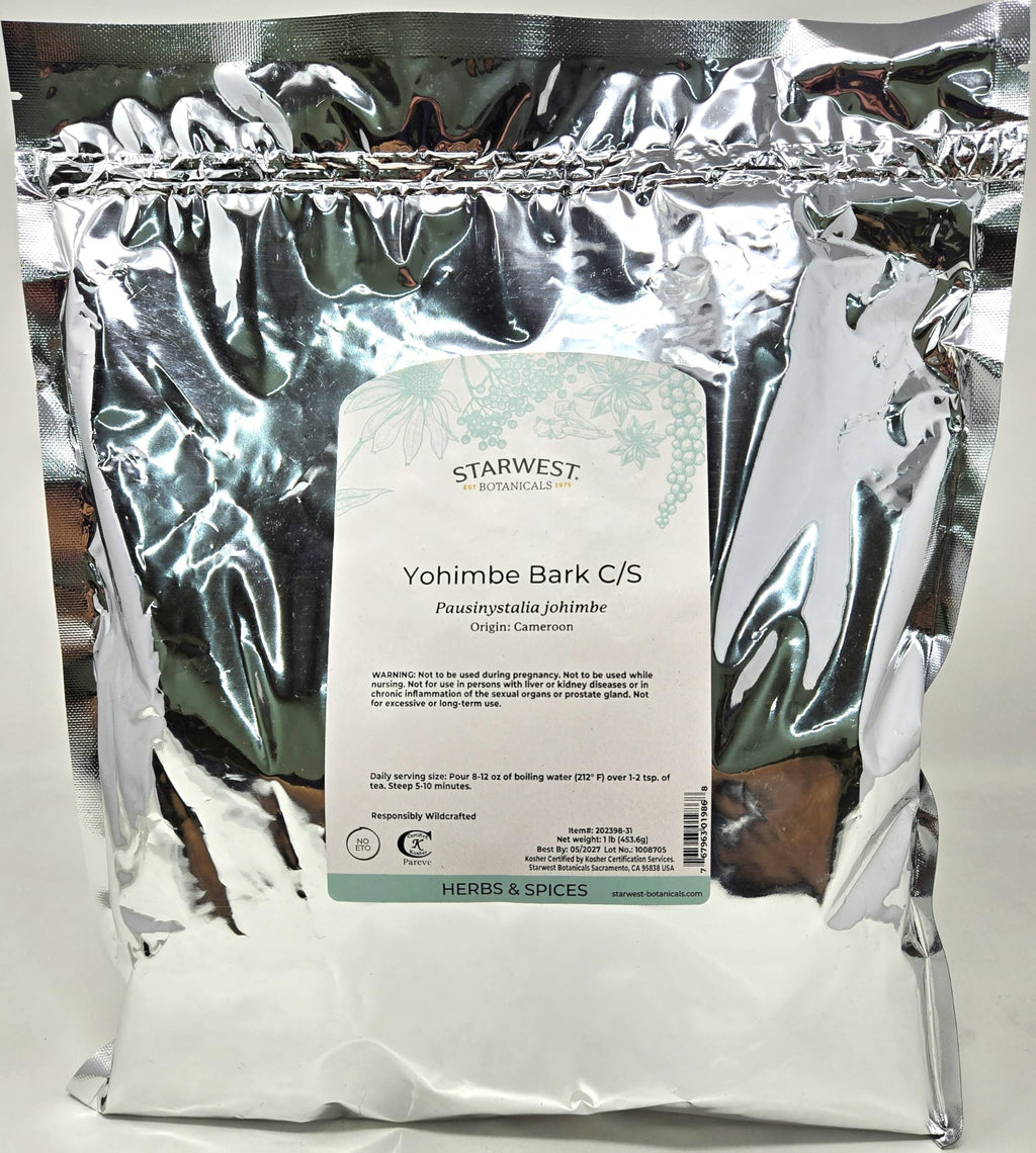 wildcrafted yohimbe bark supplement