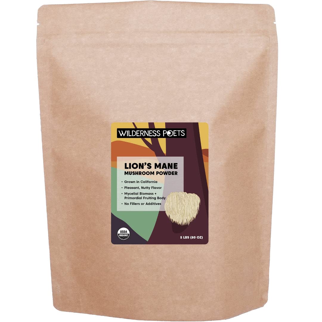 Wilderness Poets Lion's Mane powder