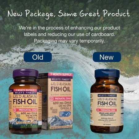 Wiley's Finest fish oil for moms