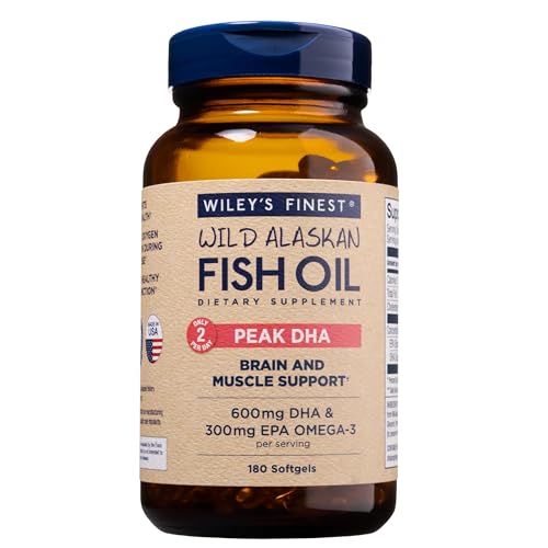 Wiley's Finest fish oil softgels