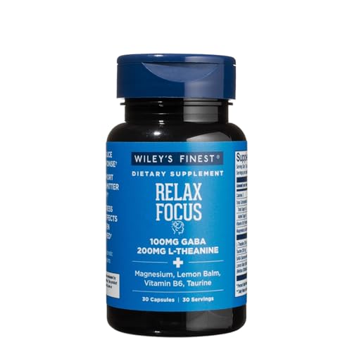 Wiley's Finest GABA relaxation capsules