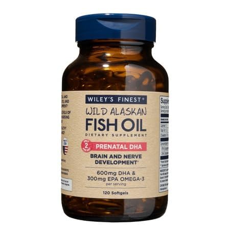 Wiley's Finest prenatal DHA benefits
