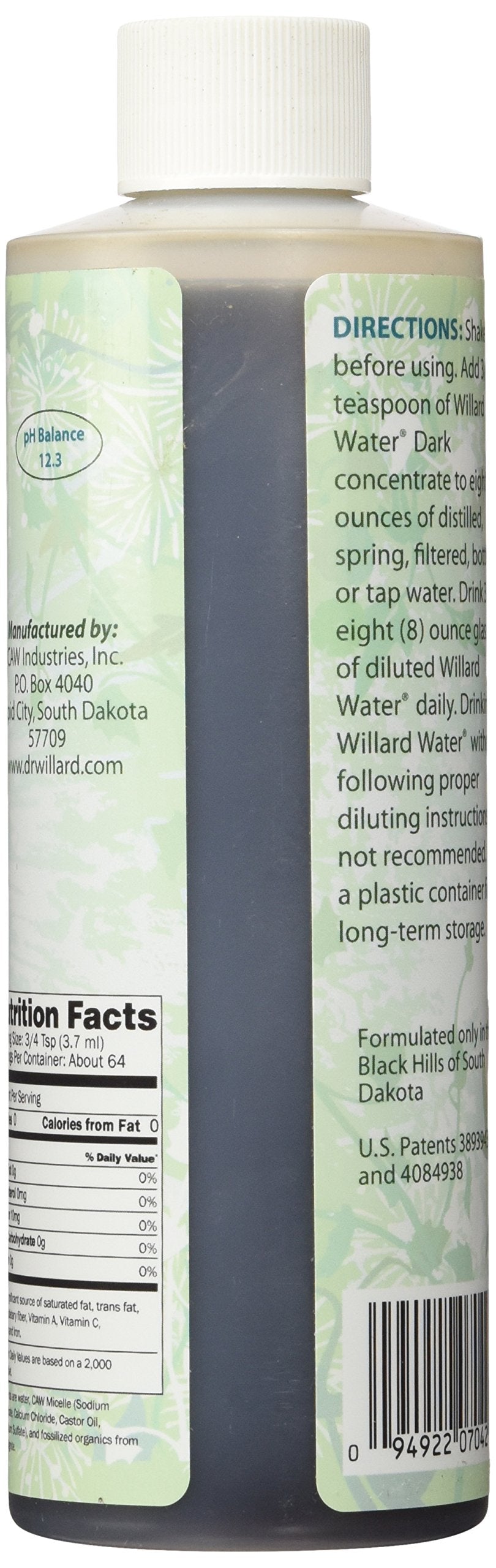 Willard Water XXX essential vitamins and minerals
