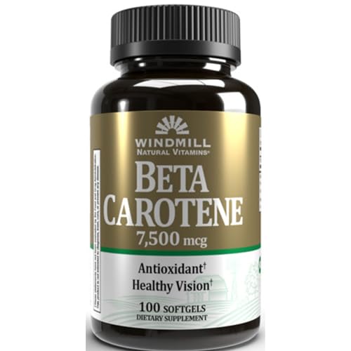 Windmill Beta Carotene softgels for vision