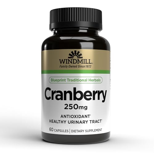 Windmill Cranberry capsules for urinary health