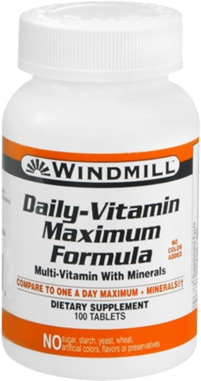 Windmill Daily Vitamin Maximum Formula benefits