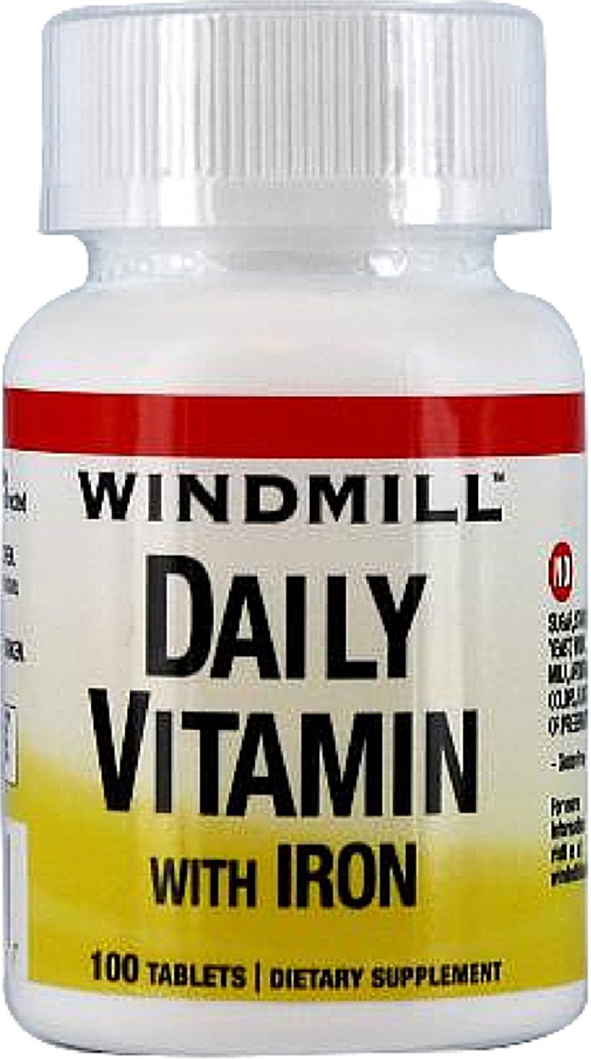 Windmill daily vitamins with iron for energy