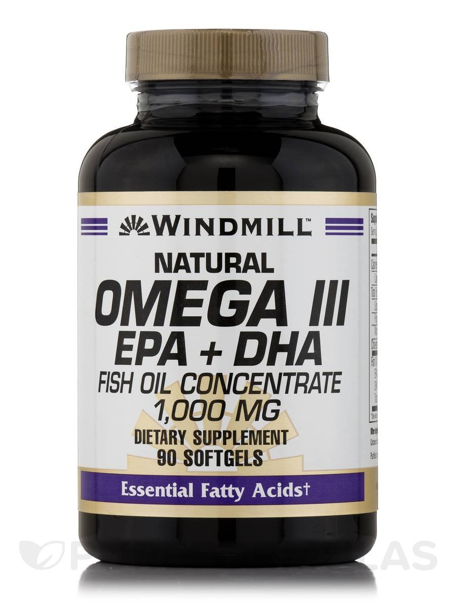 Windmill fish oil softgels 1000 mg