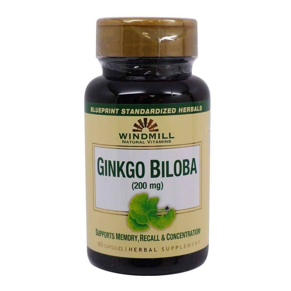 Windmill Ginkgo Biloba 200 mg capsules