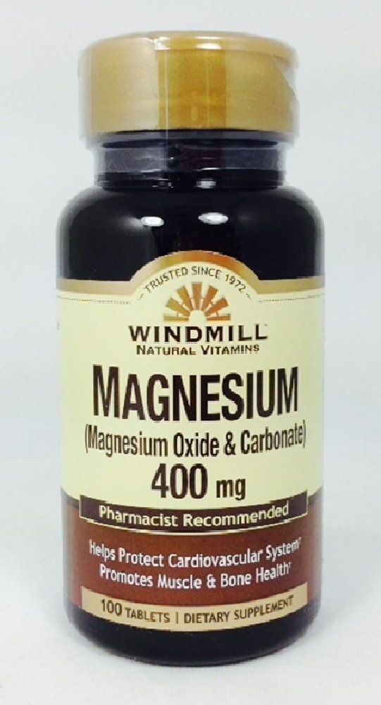Windmill Magnesium 400 mg tablets for relaxation
