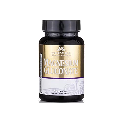 Windmill magnesium gluconate tablets for relaxation