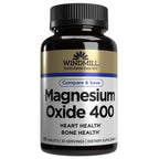 Windmill magnesium oxide for relaxation