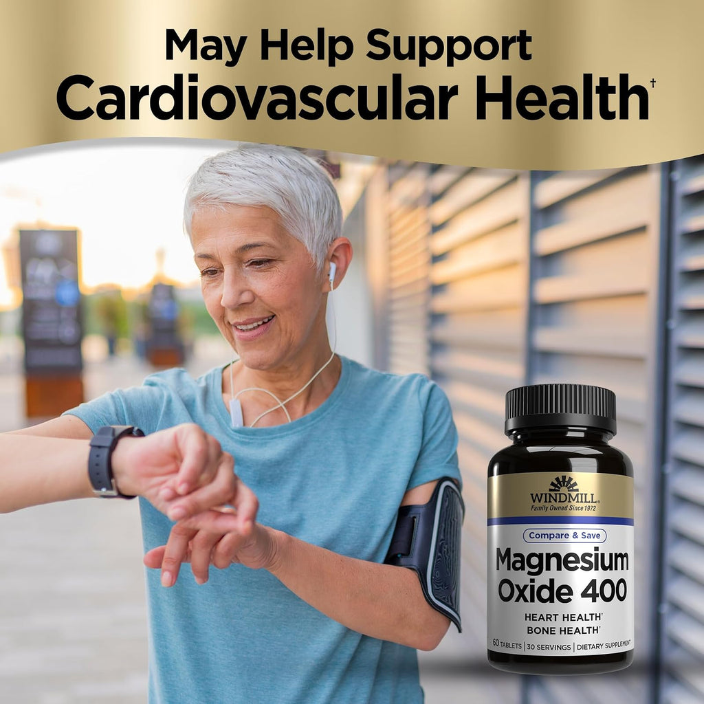 Windmill magnesium supplement for muscle support