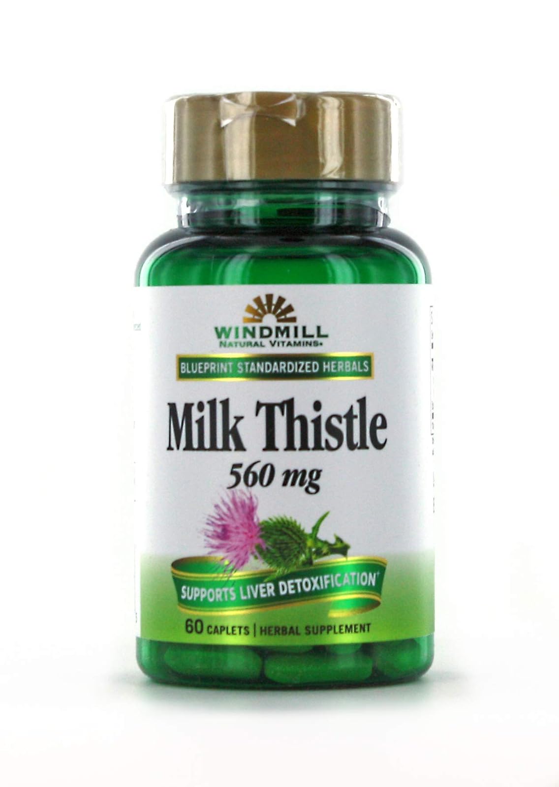 Windmill Milk Thistle liver support tablets