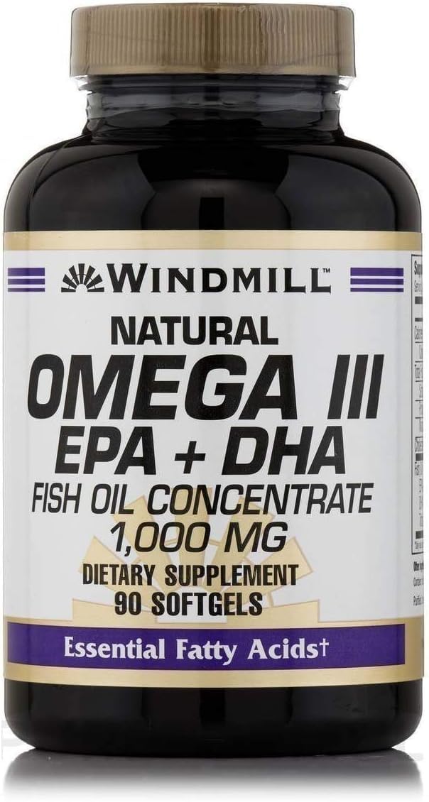 Windmill Omega-3 softgels for heart health