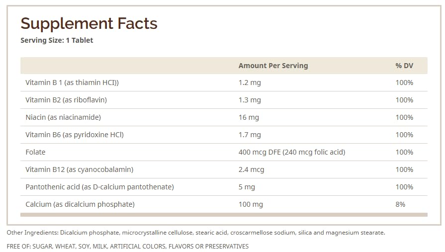 Windmill Vitamin B-Complex immune system boost