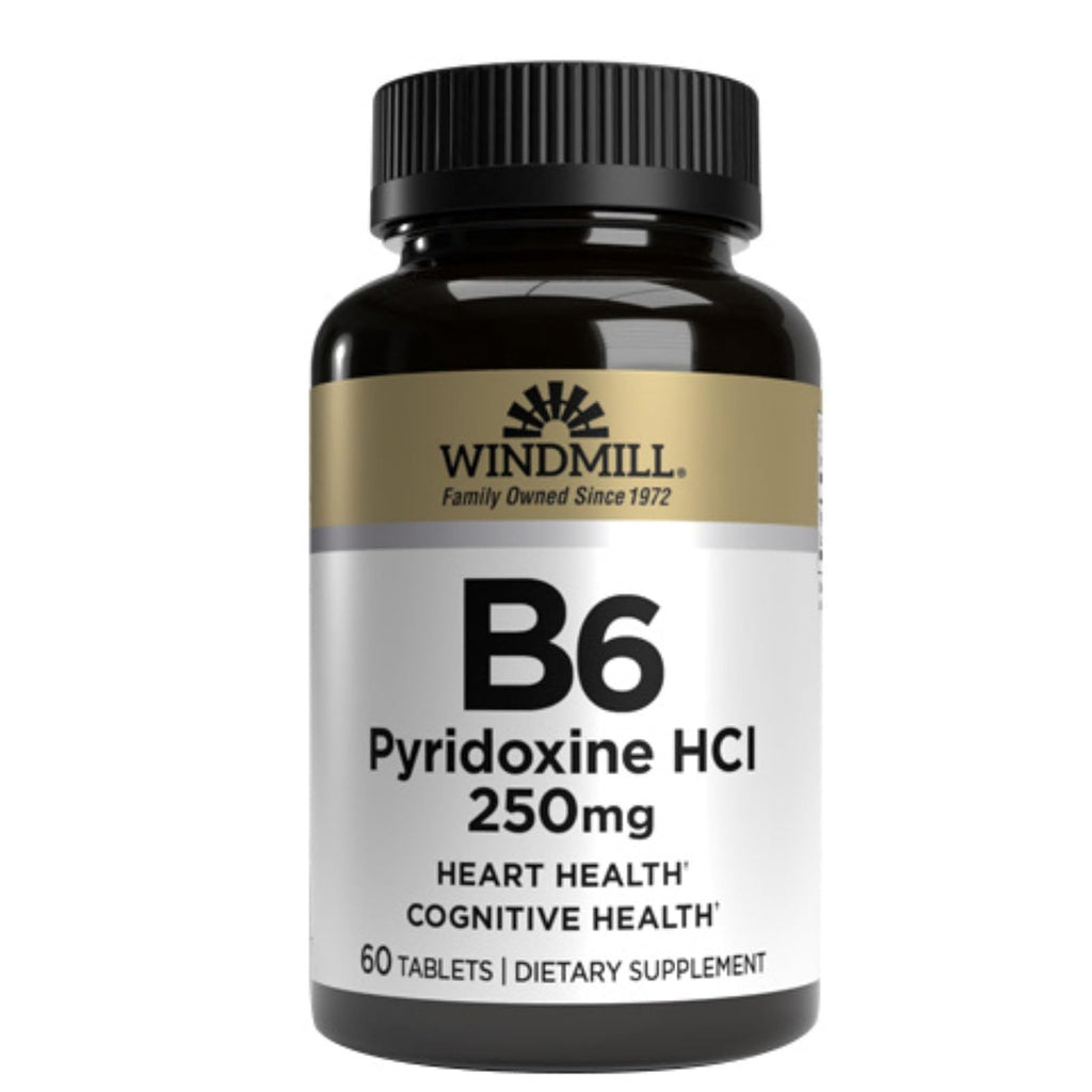 Windmill Vitamin B6 250 mg tablets