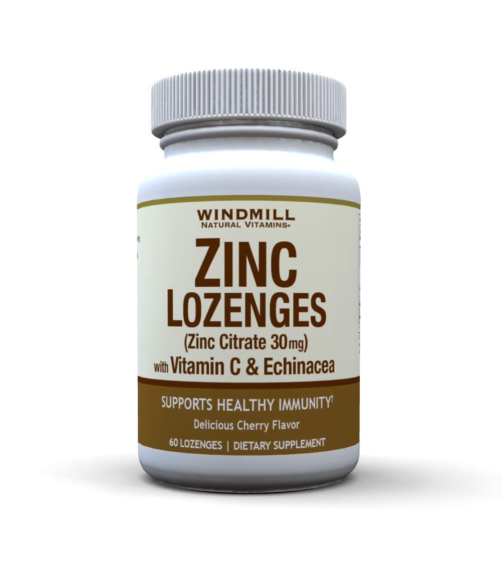 Windmill zinc lozenges with echinacea