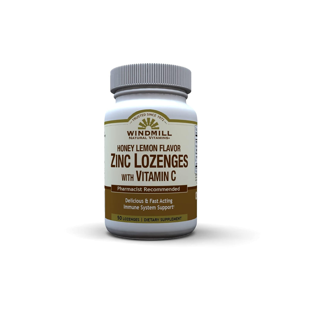 Windmill zinc lozenges with vitamin C