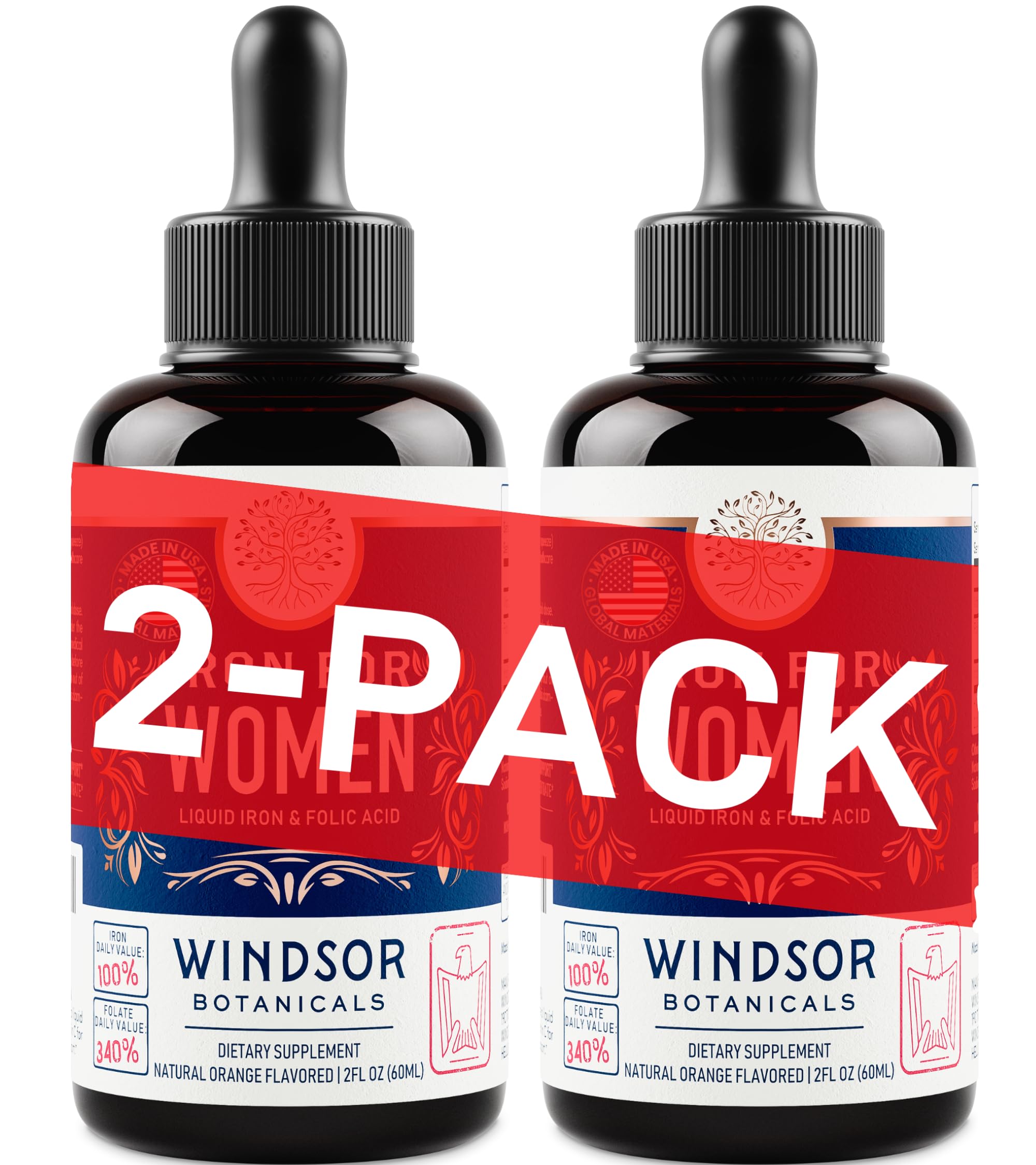 Windsor Botanicals iron supplement for women
