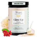 Winged Wellness collagen powder for radiant skin