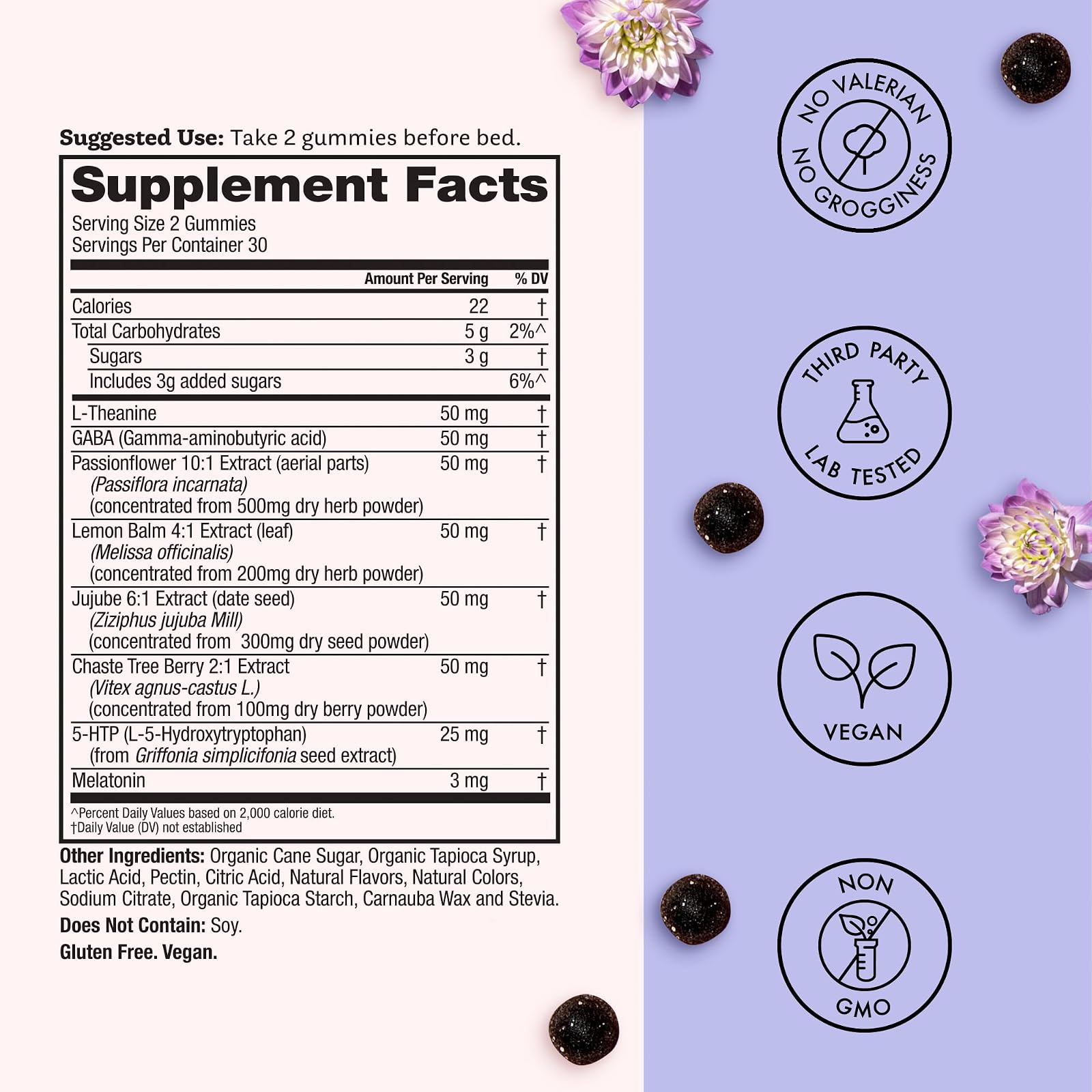 Winged Wellness multivitamins for relaxation