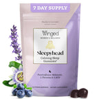Winged Wellness Sleepyhead gummies for restful sleep