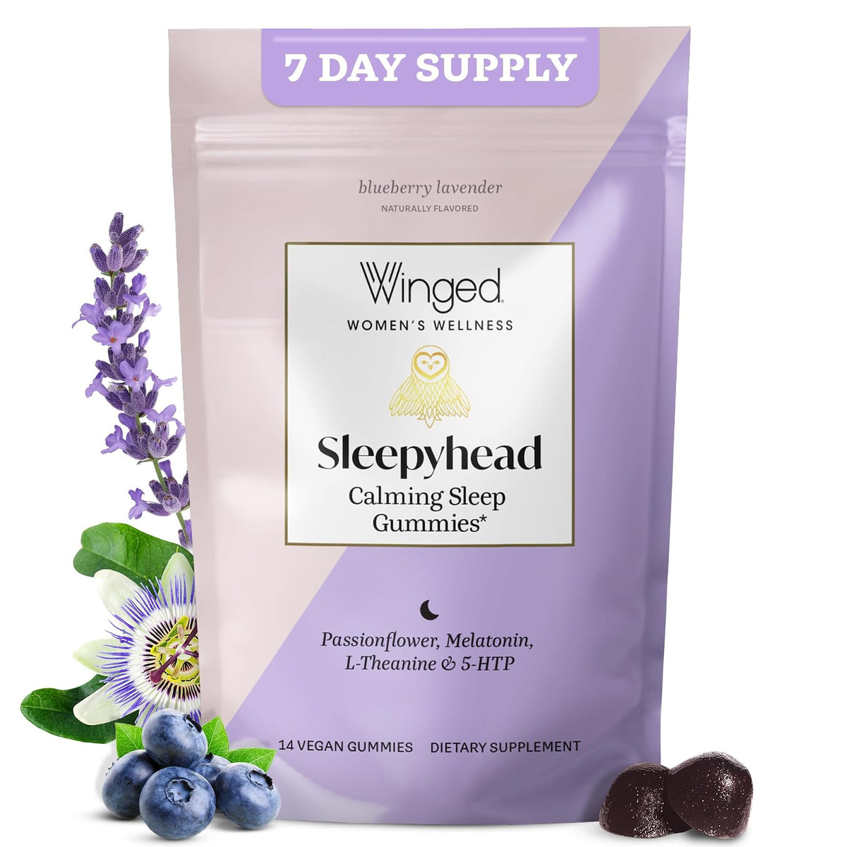Winged Wellness Sleepyhead gummies for restful sleep