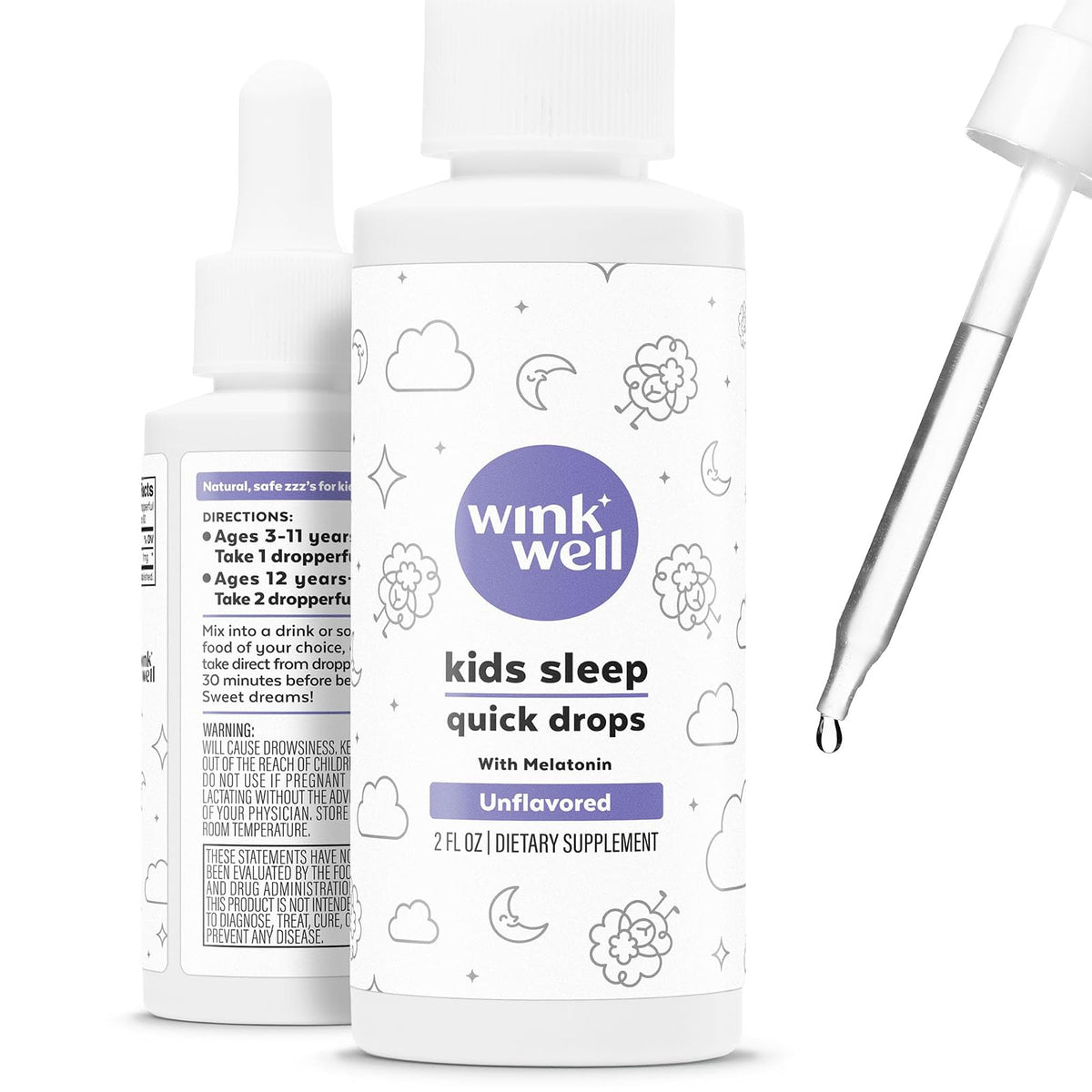 Wink Well kids melatonin for sleep
