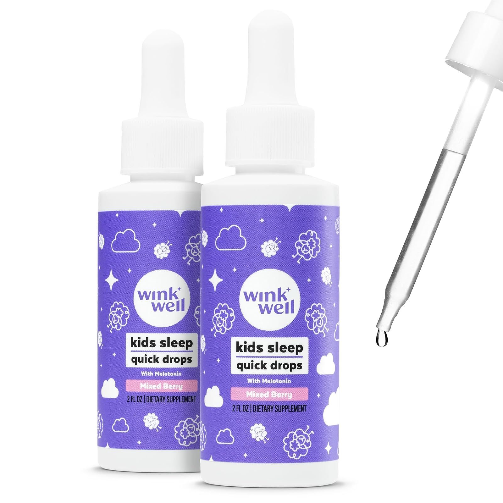 Wink Well kids melatonin liquid