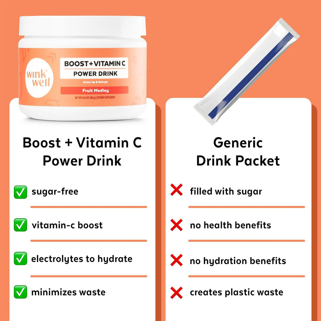 Wink Well vitamin powder for energy