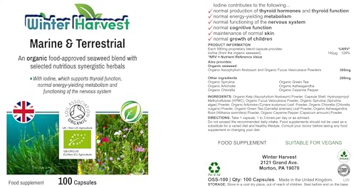 Winter Harvest chlorella for vitality
