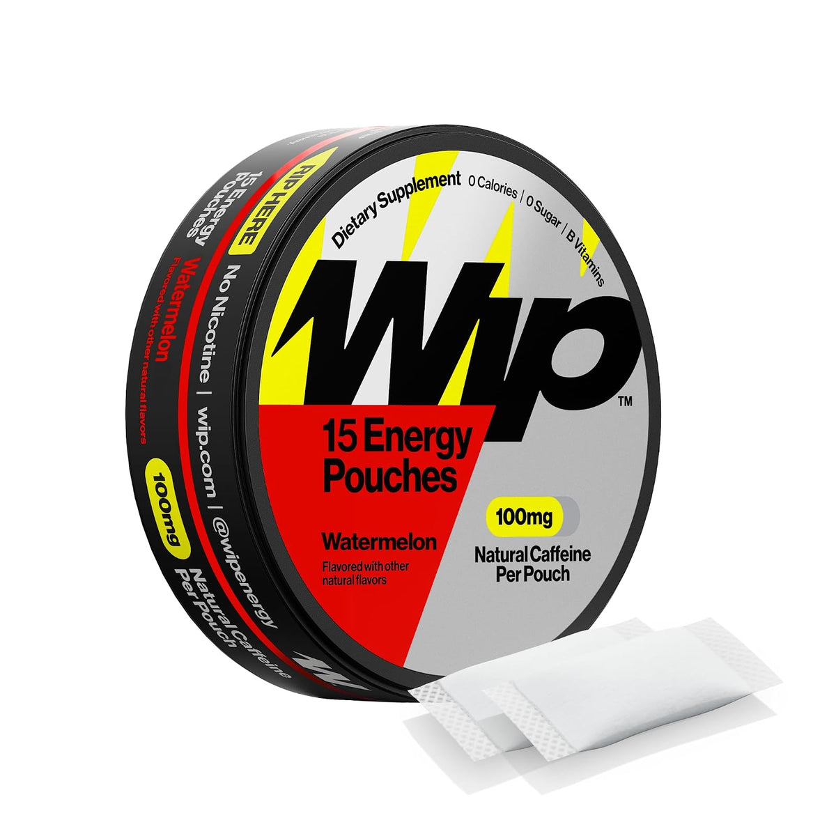 Wip caffeine pouches watermelon flavour