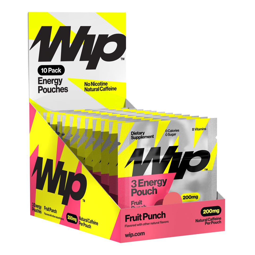 Wip energy pouches for athletes