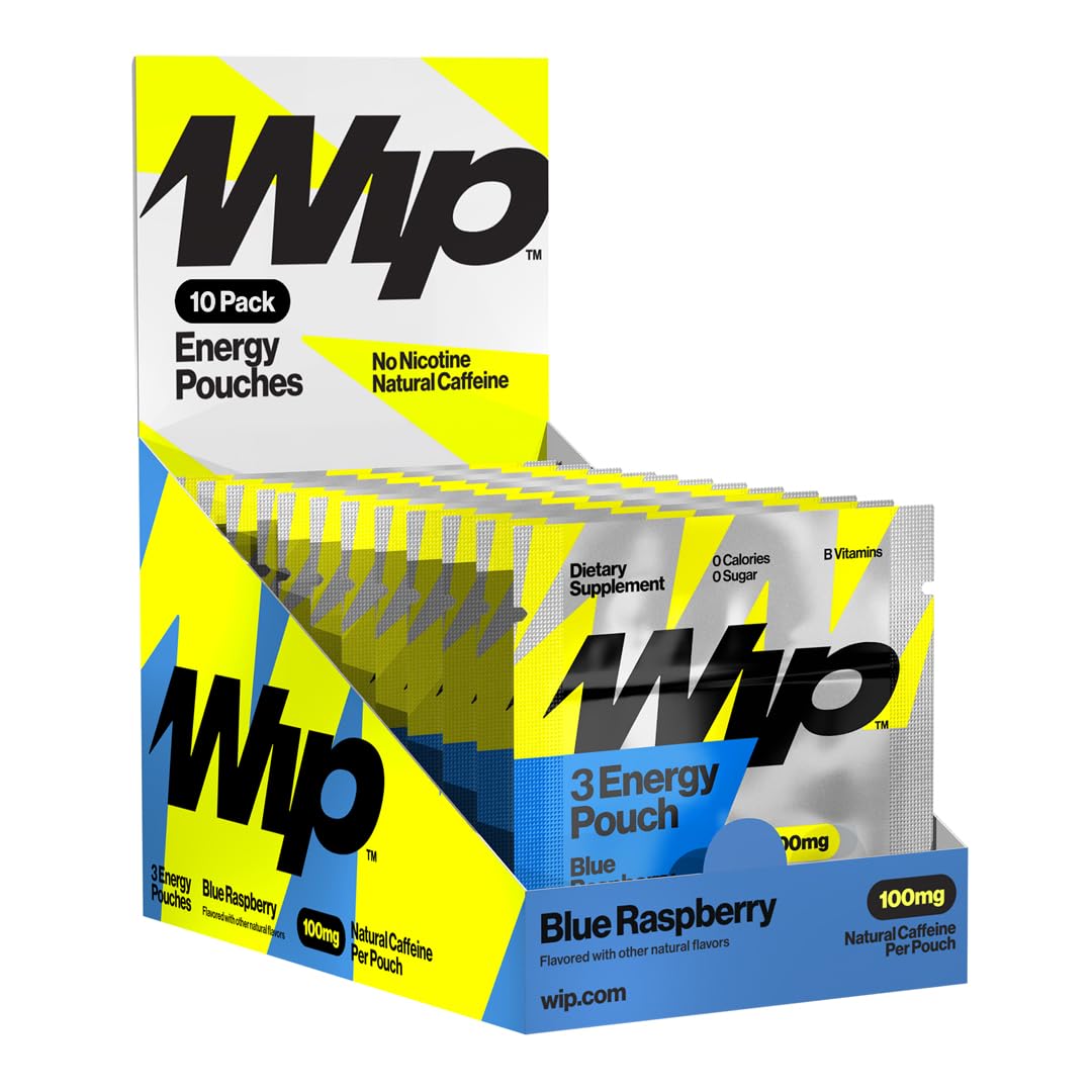 Wip energy pouches for quick boost