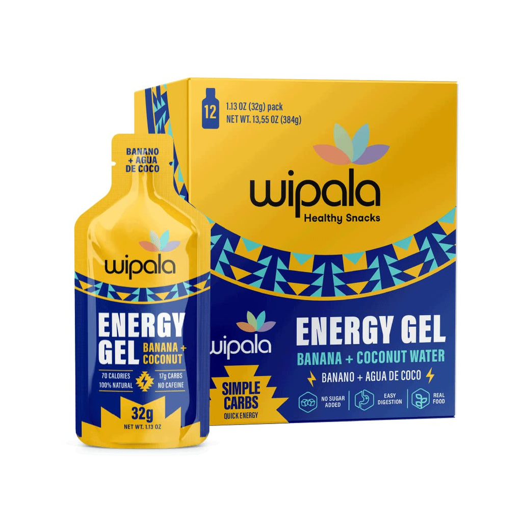 Wipala Energy Gel banana coconut flavour