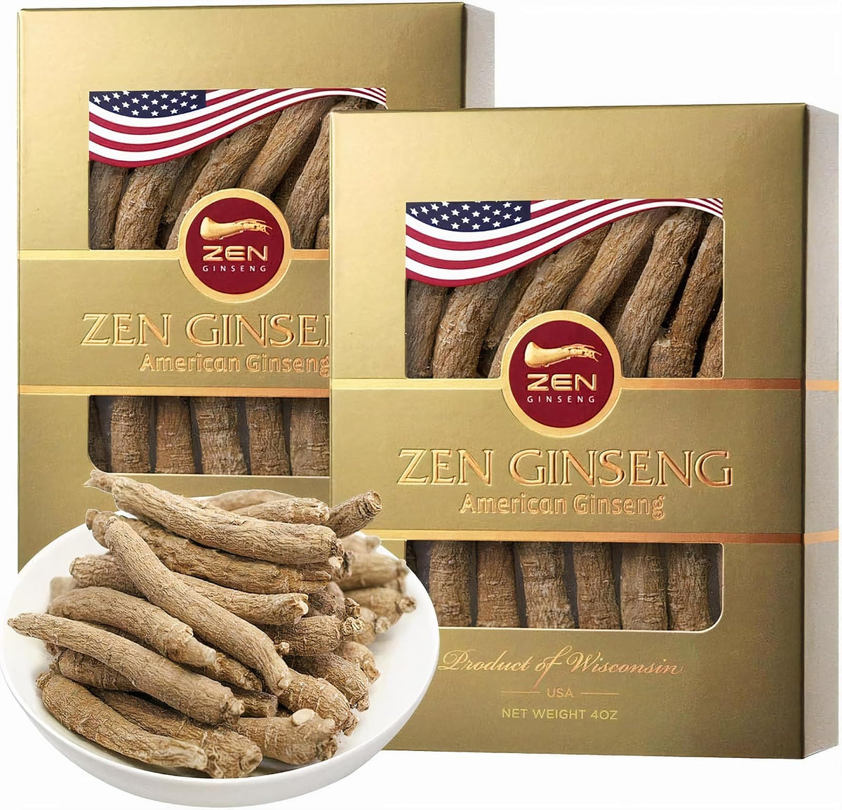 Wisconsin ginseng root for vitality