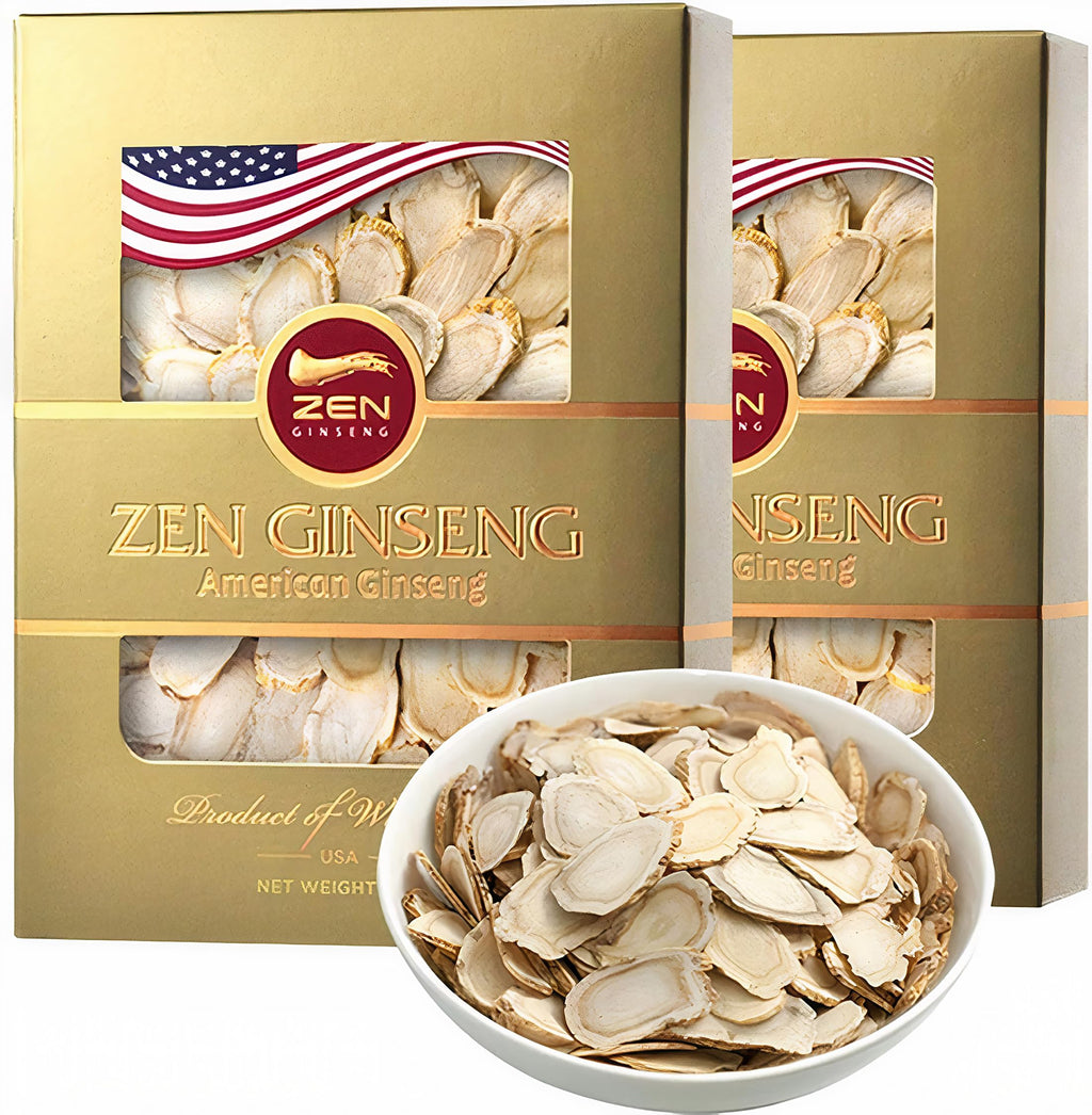Wisconsin ginseng slices for energy