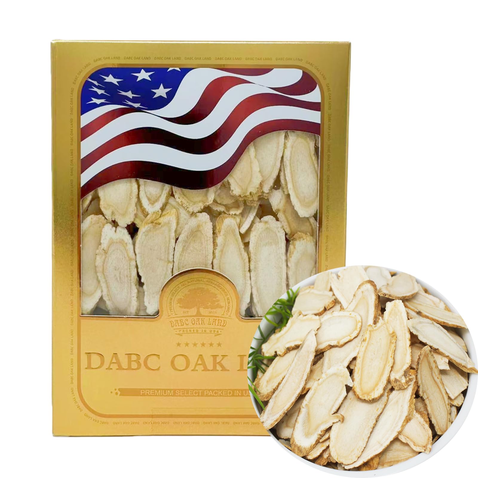 Wisconsin ginseng slices for tea