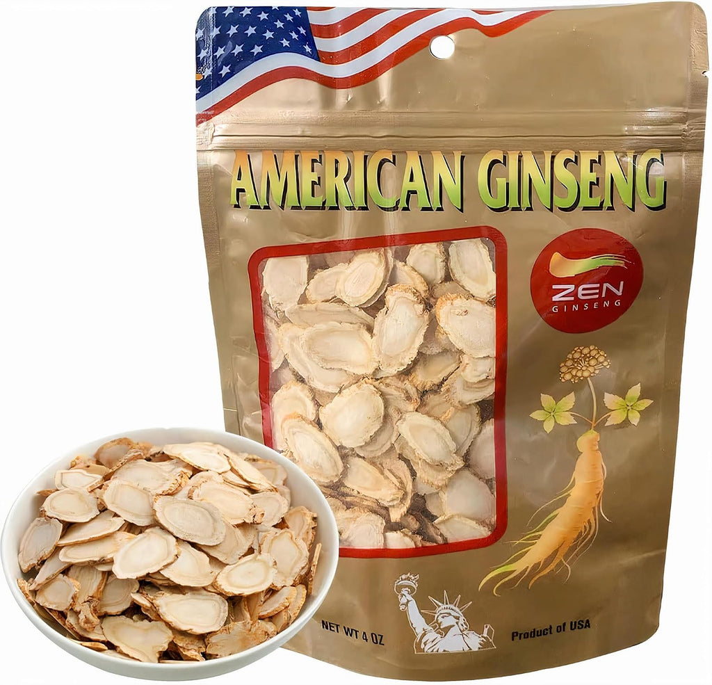 Wisconsin ginseng slices for vitality