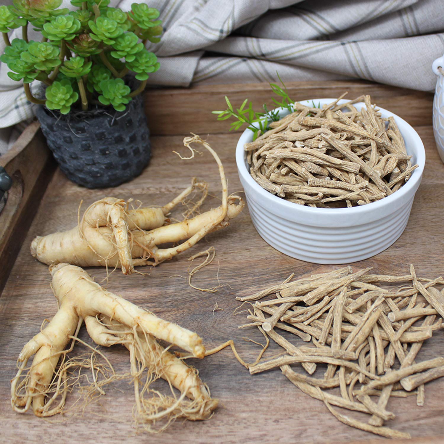 Wisconsin ginseng slices health benefits