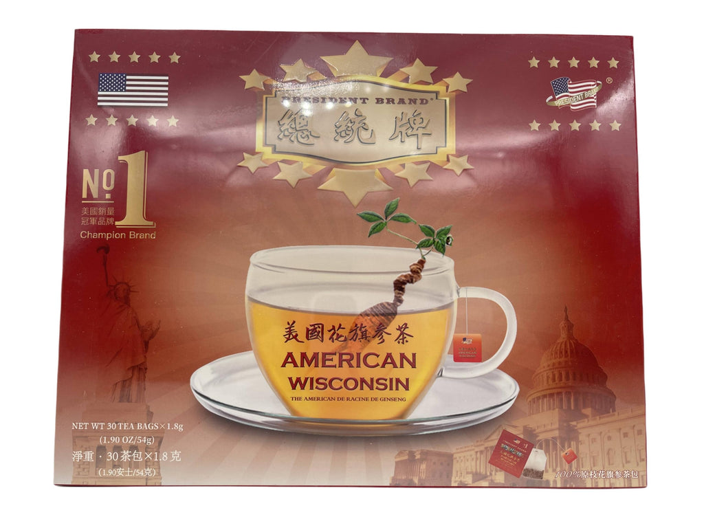 Wisconsin ginseng tea bags
