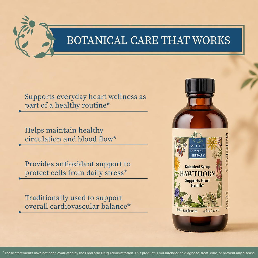 Wise Woman hawthorn syrup for digestion